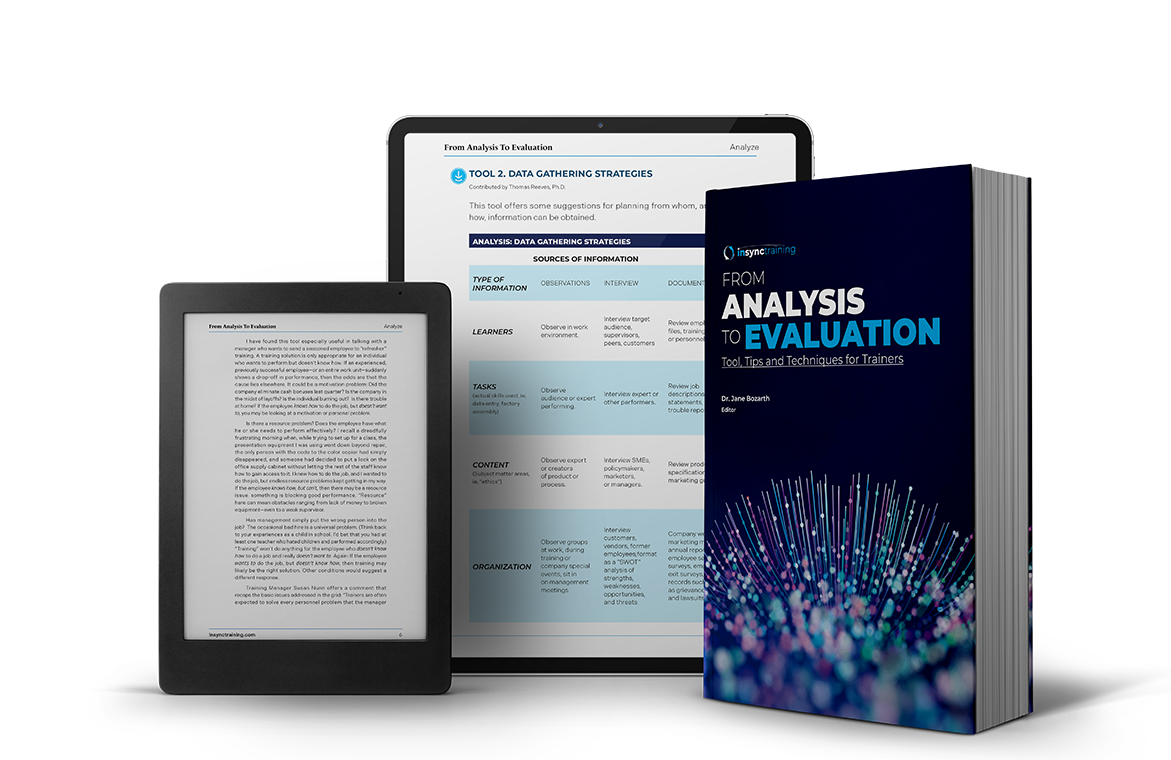 InSync Launches Digital Edition of Dr. Bozarth's Seminal Training Book